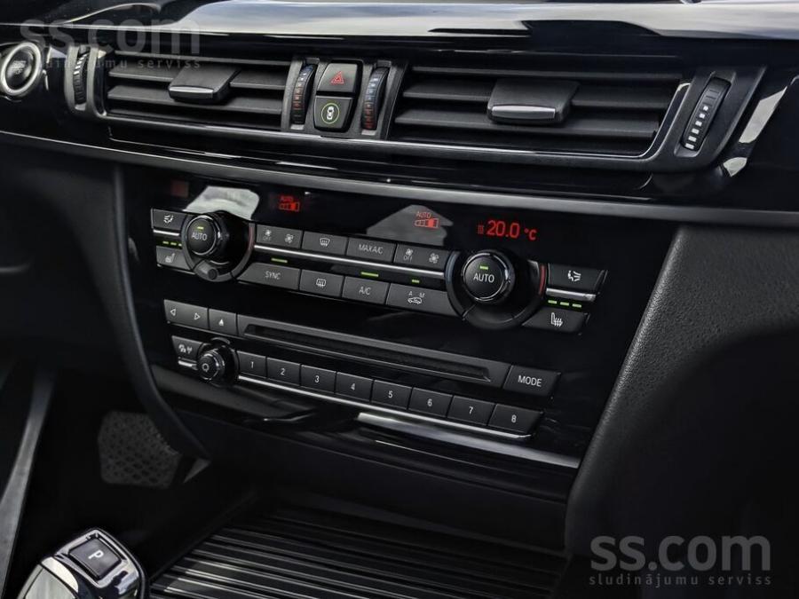 Melns BMW X5 2017 Tukums, ar dzinēja tilpumu 2.00 L un nobraukumu 127 tūkst. km par 22990 €, foto 21 vietnē AUTOMOTO.COM.LV