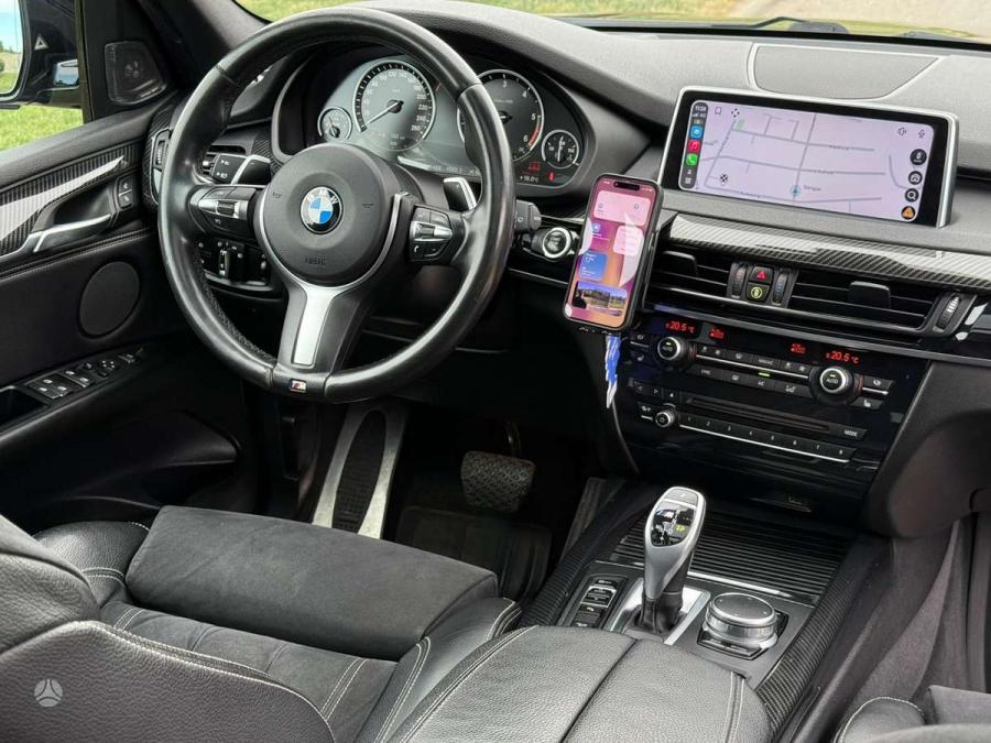 Melns BMW X5 2017 Klaipėda, ar dzinēja tilpumu 2.99 L un nobraukumu 169 tūkst. km par 23800 €, foto 14 vietnē AUTOMOTO.COM.LV