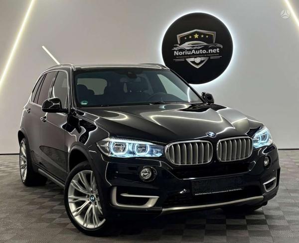 Black BMW X5 2017 in Marijampole, with an engine capacity of 2.99 L and mileage of 195 thousand km for 22650 €, photo 1 on AUTOMOTO.COM.LV