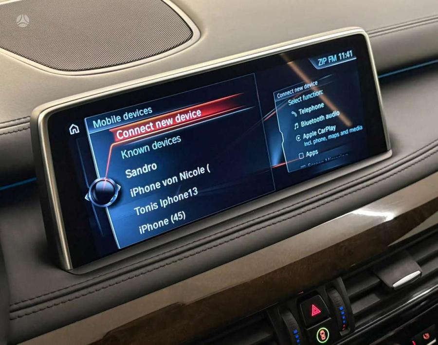 Melns BMW X5 2017 Marijampole, ar dzinēja tilpumu 2.99 L un nobraukumu 195 tūkst. km par 22650 €, foto 4 vietnē AUTOMOTO.COM.LV