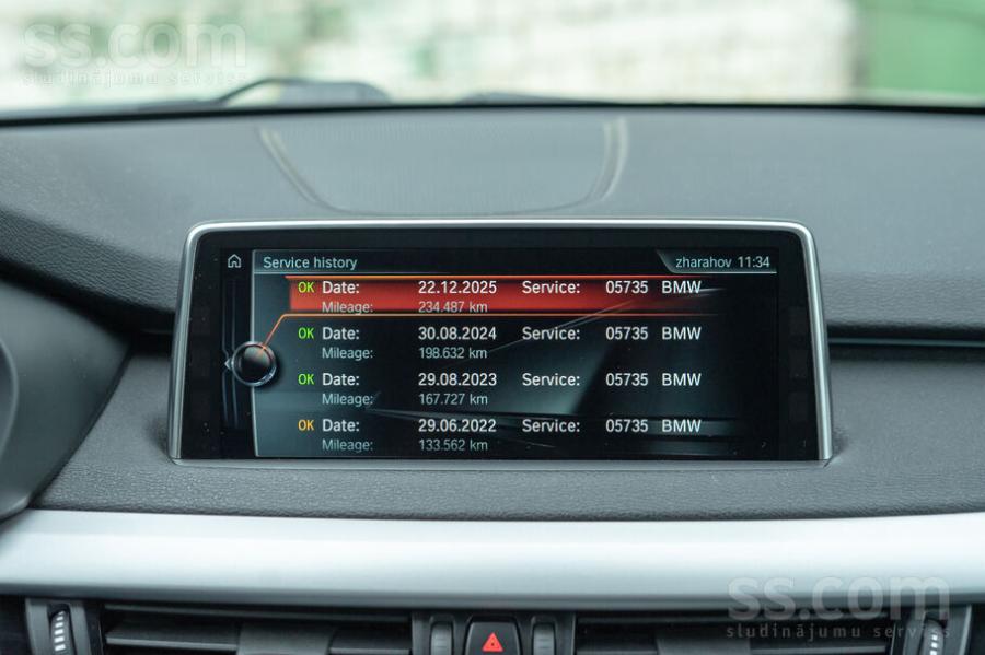 Black BMW X5 2017 in Liepaja, with an engine capacity of 3.00 L and mileage of 242 thousand km for 25000 €, photo 34 on AUTOMOTO.COM.LV