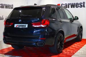 Black BMW X5 2017 in Riga, with an engine capacity of 3.00 L and mileage of 238 thousand km for 23900 €, photo 5 on AUTOMOTO.COM.LV