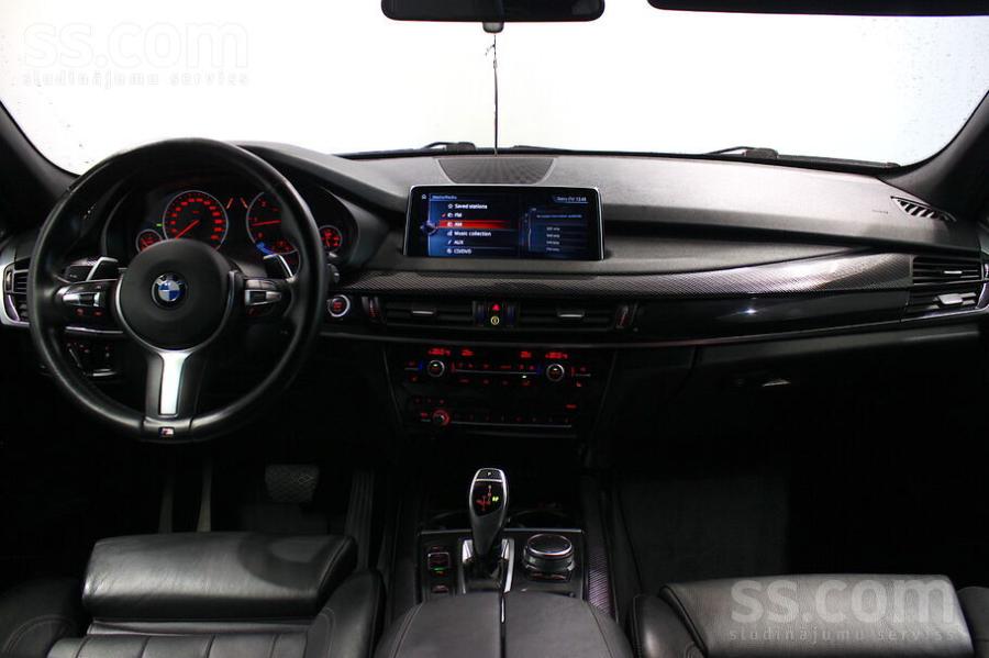 Black BMW X5 2017 in Riga, with an engine capacity of 3.00 L and mileage of 238 thousand km for 23900 €, photo 30 on AUTOMOTO.COM.LV