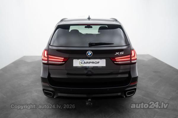 Black BMW X5 2017 in Tallinn, with an engine capacity of 2.00 L and mileage of 126 thousand km for 23999 €, photo 7 on AUTOMOTO.COM.LV