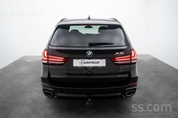 Black BMW X5 2017 in Tallinn, with an engine capacity of 2.00 L and mileage of 126 thousand km for 23999 €, photo 8 on AUTOMOTO.COM.LV