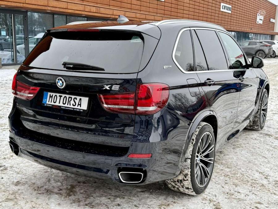 Melns BMW X5 2018 Kauņa, ar dzinēja tilpumu 2.00 L un nobraukumu 139 tūkst. km par 24990 €, foto 5 vietnē AUTOMOTO.COM.LV