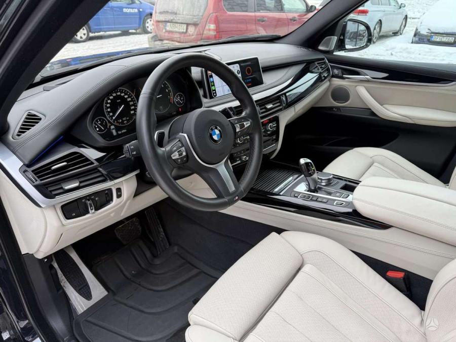 Melns BMW X5 2018 Kauņa, ar dzinēja tilpumu 2.00 L un nobraukumu 139 tūkst. km par 24990 €, foto 14 vietnē AUTOMOTO.COM.LV