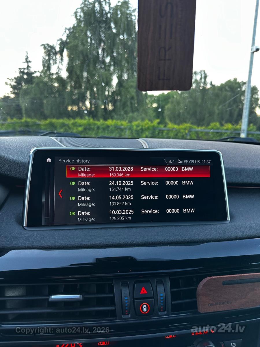 Melns BMW X5 2018 Tallina, ar dzinēja tilpumu 3.00 L un nobraukumu 175 tūkst. km par 33000 €, foto 21 vietnē AUTOMOTO.COM.LV