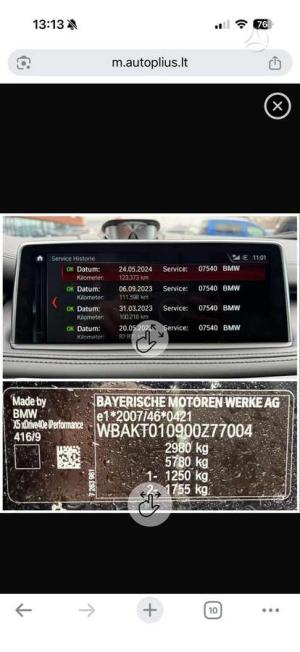 Melns BMW X5 2018 Šauļi, ar dzinēja tilpumu 2.00 L un nobraukumu 142 tūkst. km par 27900 €, foto 19 vietnē AUTOMOTO.COM.LV