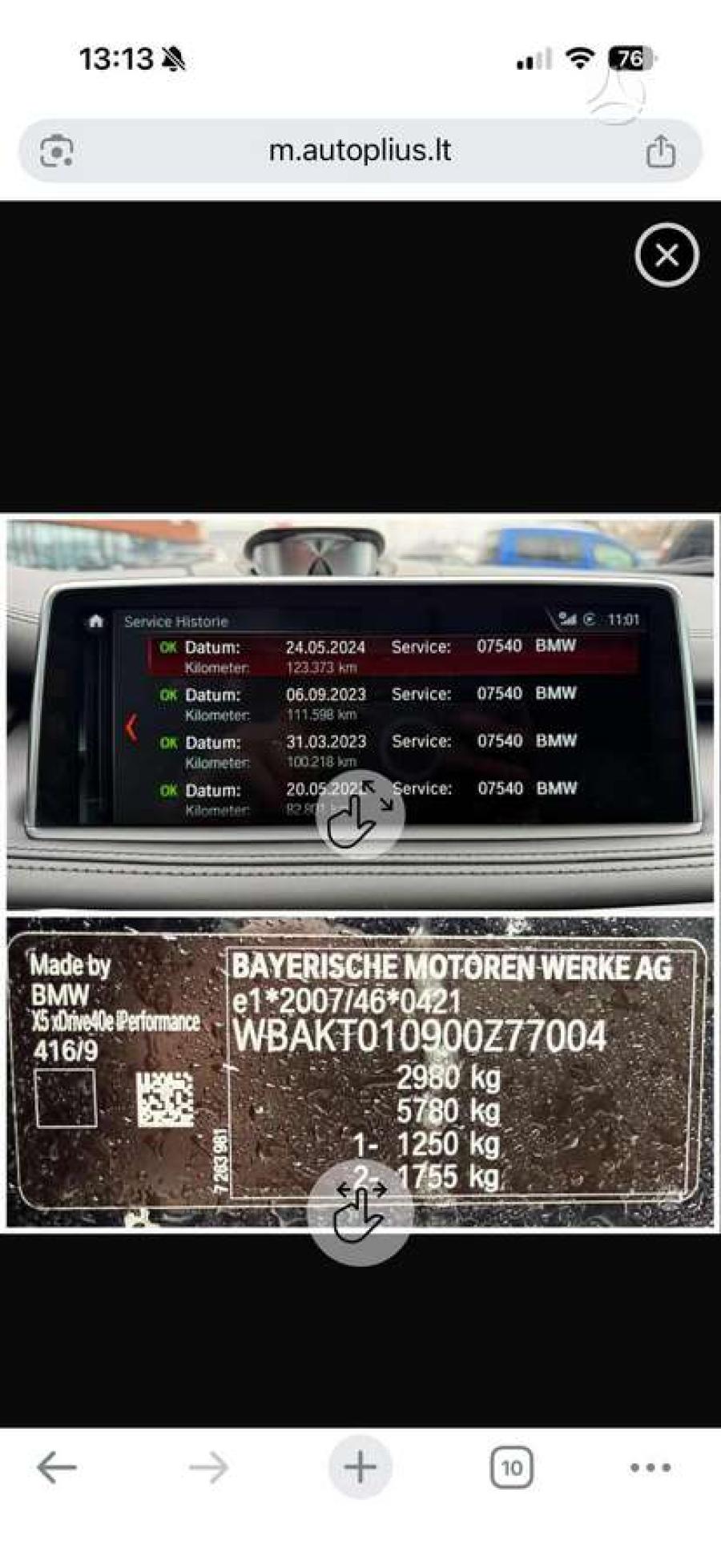 Melns BMW X5 2018 Šauļi, ar dzinēja tilpumu 2.00 L un nobraukumu 142 tūkst. km par 27900 €, foto 19 vietnē AUTOMOTO.COM.LV