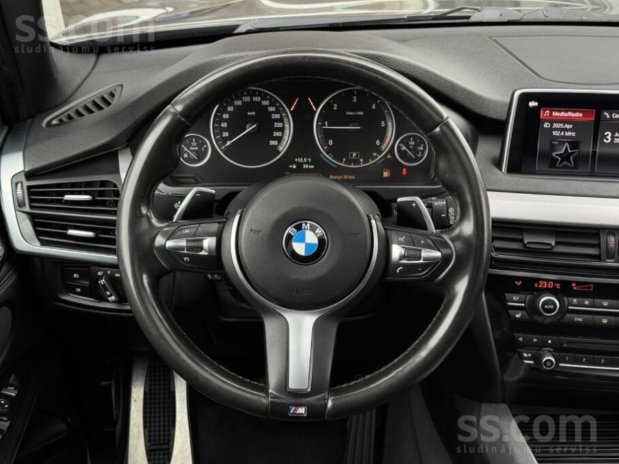 Melns BMW X5 2018 Valmiera, ar dzinēja tilpumu 2.00 L un nobraukumu 196 tūkst. km par 23900 €, foto 11 vietnē AUTOMOTO.COM.LV