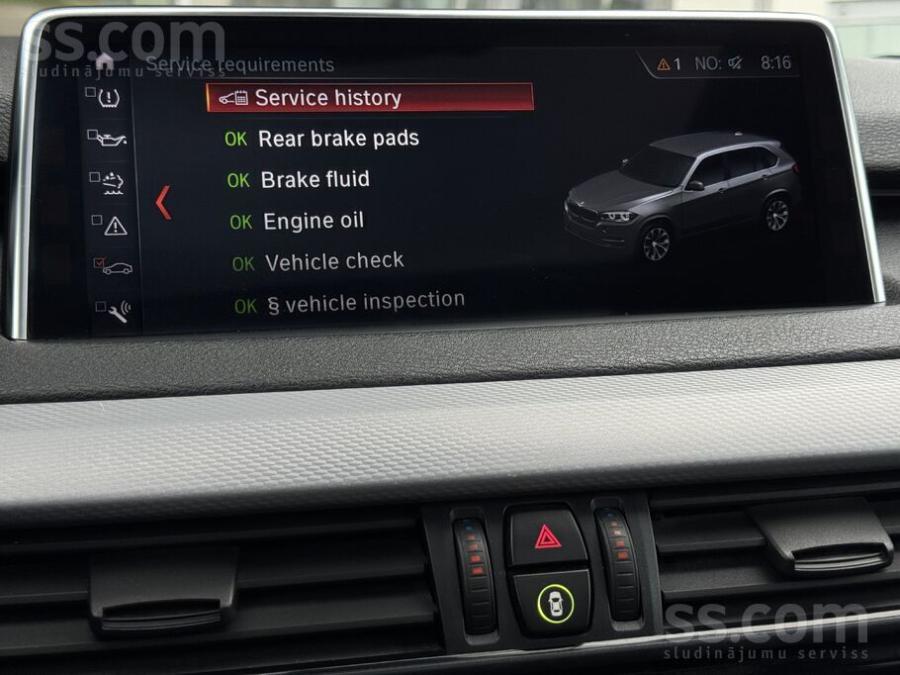Melns BMW X5 2018 Valmiera, ar dzinēja tilpumu 2.00 L un nobraukumu 196 tūkst. km par 23900 €, foto 18 vietnē AUTOMOTO.COM.LV