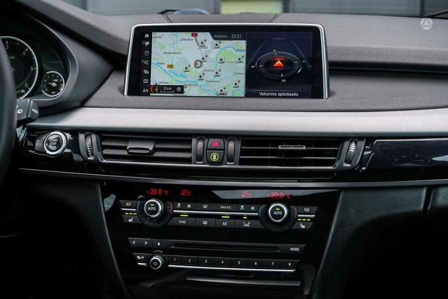 Melns BMW X5 2018 Kauņa, ar dzinēja tilpumu 2.99 L un nobraukumu 256 tūkst. km par 26450 €, foto 21 vietnē AUTOMOTO.COM.LV