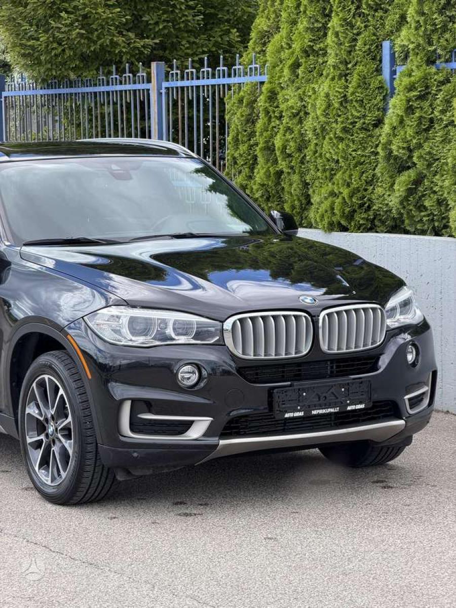 Melns BMW X5 2018 Viļņa, ar dzinēja tilpumu 2.98 L un nobraukumu 38 tūkst. km par 28000 €, foto 9 vietnē AUTOMOTO.COM.LV