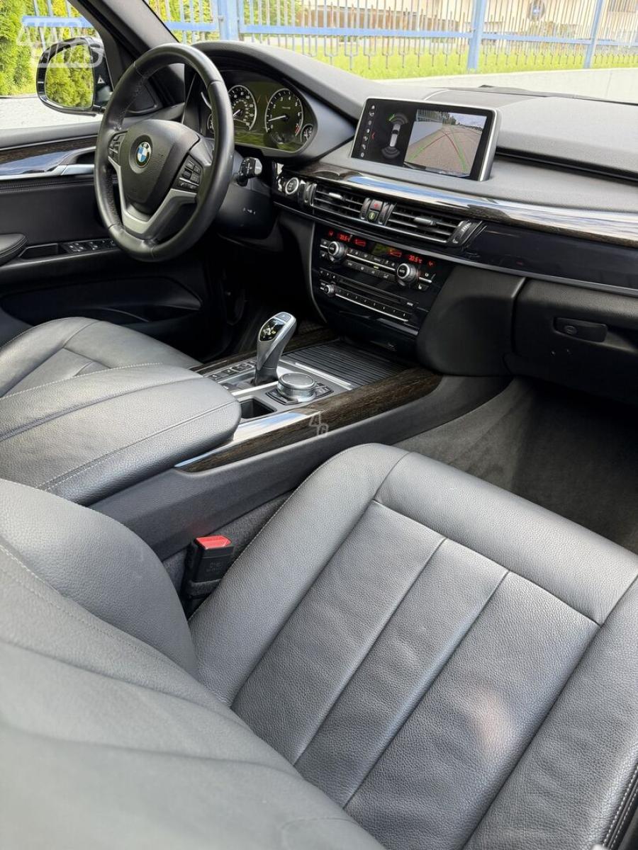 Melns BMW X5 2018 Viļņa, ar dzinēja tilpumu 3.00 L un nobraukumu 38 tūkst. km par 26500 €, foto 9 vietnē AUTOMOTO.COM.LV