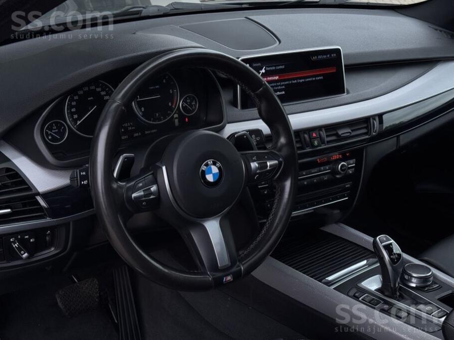 Melns BMW X5 2018 Valmiera, ar dzinēja tilpumu 2.00 L un nobraukumu 196 tūkst. km par 23900 €, foto 9 vietnē AUTOMOTO.COM.LV