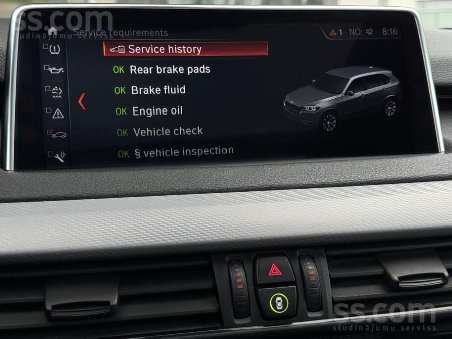 Melns BMW X5 2018 Valmiera, ar dzinēja tilpumu 2.00 L un nobraukumu 196 tūkst. km par 23900 €, foto 14 vietnē AUTOMOTO.COM.LV