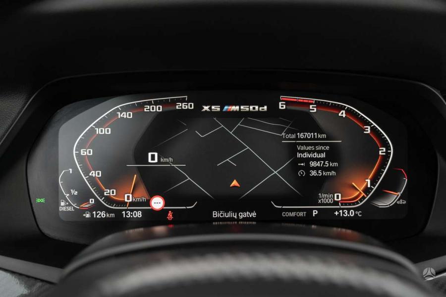 Black BMW X5 2018 in Vilnius, with an engine capacity of 2.99 L and mileage of 167 thousand km for 35950 €, photo 18 on AUTOMOTO.COM.LV