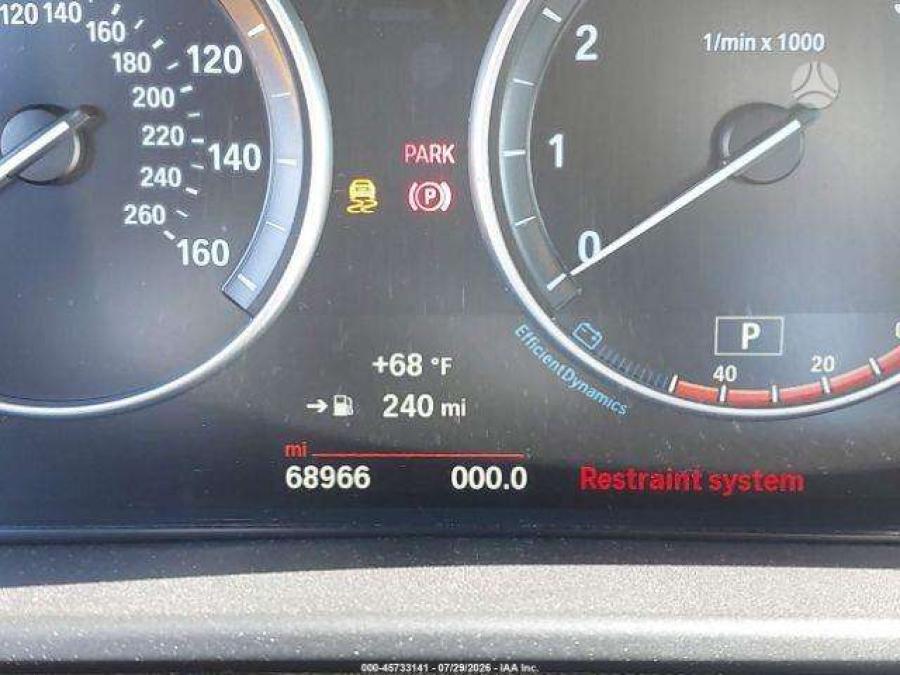 Black BMW X5 2018 in Klaipeda, with an engine capacity of 0.00 L and mileage of 69 thousand km for 8600 €, photo 17 on AUTOMOTO.COM.LV