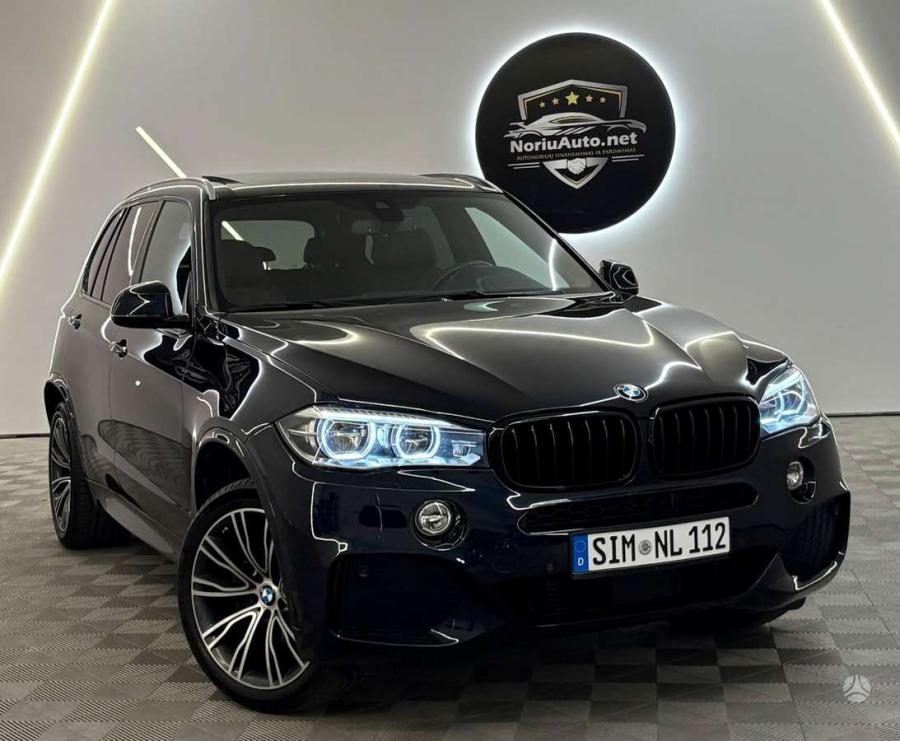 Melns BMW X5 2018 Marijampole, ar dzinēja tilpumu 2.99 L un nobraukumu 240 tūkst. km par 25950 €, foto 1 vietnē AUTOMOTO.COM.LV