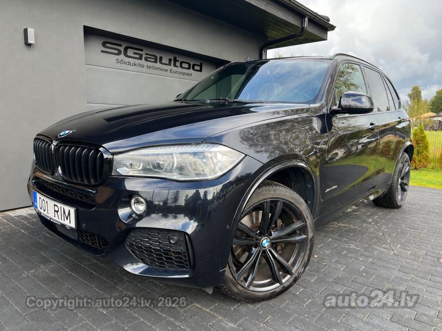 Melns BMW X5 2018 Pērnava, ar dzinēja tilpumu 2.00 L un nobraukumu 246 tūkst. km par 25900 €, foto 1 vietnē AUTOMOTO.COM.LV