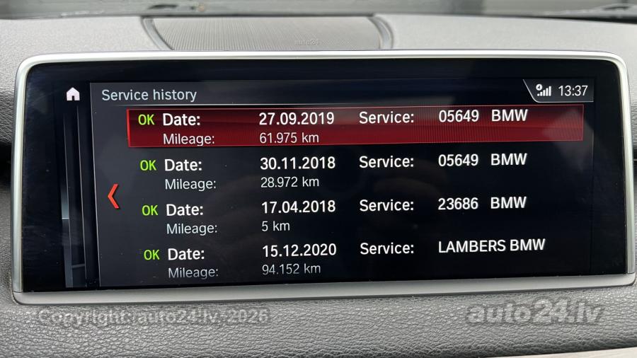 Melns BMW X5 2018 Pērnava, ar dzinēja tilpumu 2.00 L un nobraukumu 246 tūkst. km par 25900 €, foto 18 vietnē AUTOMOTO.COM.LV