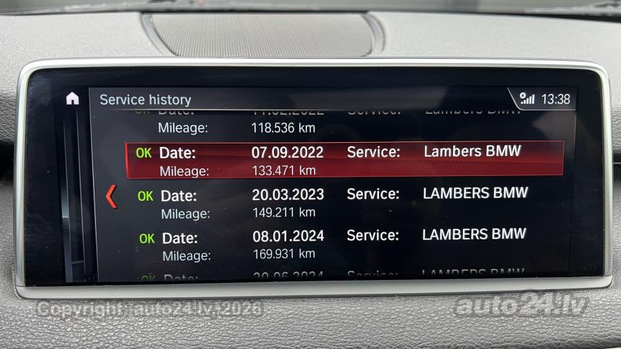 Melns BMW X5 2018 Pērnava, ar dzinēja tilpumu 2.00 L un nobraukumu 246 tūkst. km par 25900 €, foto 20 vietnē AUTOMOTO.COM.LV