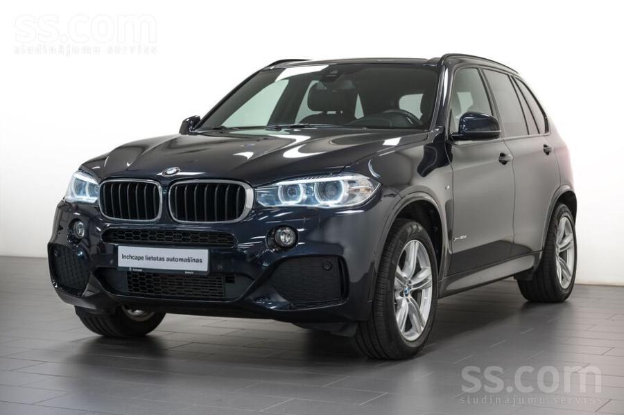 Black BMW X5 2018 in Riga, with an engine capacity of 3.00 L and mileage of 174 thousand km for 22500 €, photo 1 on AUTOMOTO.COM.LV