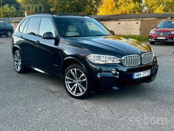 BMW X5 2018 in Riga on AUTOMOTO.COM.LV Black BMW X5 2018 in Riga, with an engine capacity of 3.00 L and mileage of 214 thousand km for 21200 €, photo 1 on AUTOMOTO.COM.LV