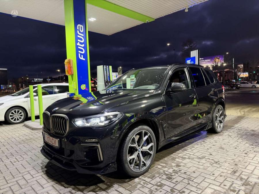Melns BMW X5 2019 Kauņa, ar dzinēja tilpumu 2.99 L un nobraukumu 156 tūkst. km par 38500 €, foto 5 vietnē AUTOMOTO.COM.LV