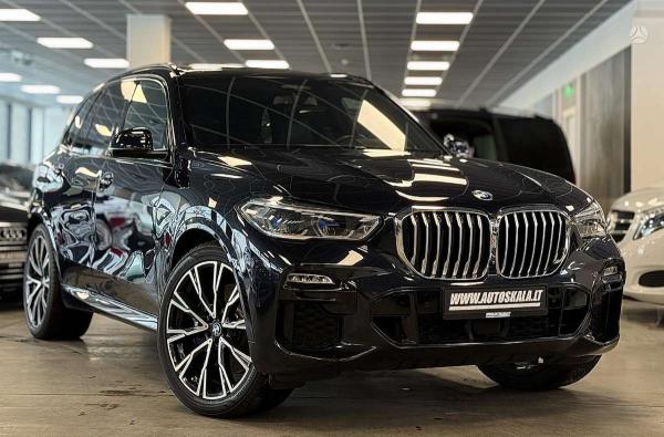 Black BMW X5 2019 in Klaipeda, with an engine capacity of 2.99 L and mileage of 208 thousand km for 45750 €, photo 6 on AUTOMOTO.COM.LV