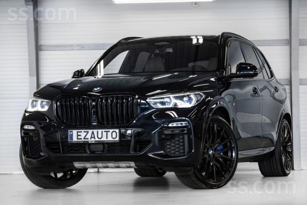 Black BMW X5 2019 in Tukums, with an engine capacity of 3.00 L and mileage of 0 thousand km for 43990 €, photo 1 on AUTOMOTO.COM.LV