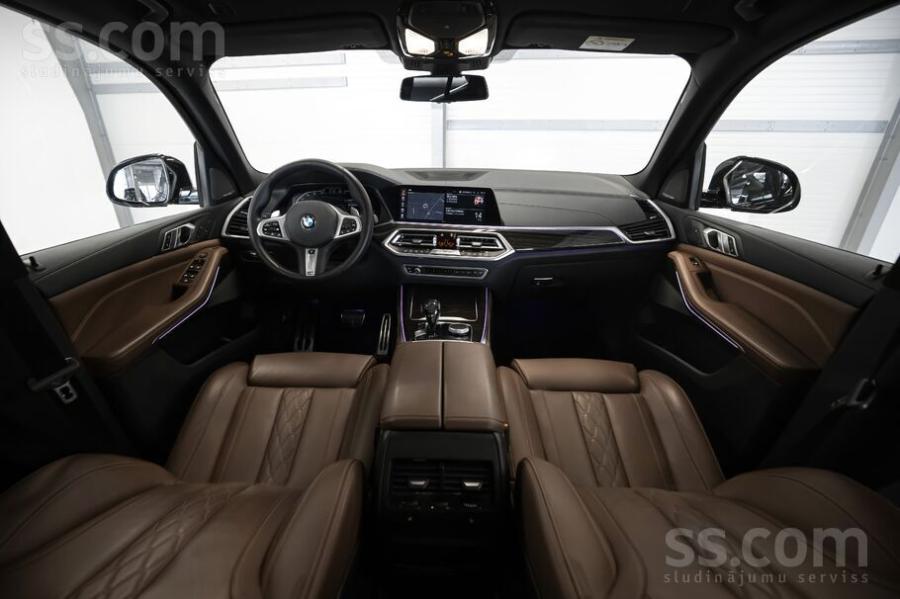 Melns BMW X5 2019 Tukums, ar dzinēja tilpumu 3.00 L un nobraukumu 0 tūkst. km par 43990 €, foto 12 vietnē AUTOMOTO.COM.LV