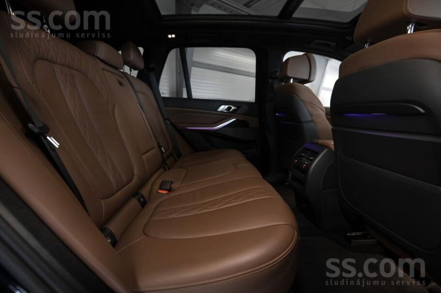 Melns BMW X5 2019 Tukums, ar dzinēja tilpumu 3.00 L un nobraukumu 0 tūkst. km par 43990 €, foto 17 vietnē AUTOMOTO.COM.LV