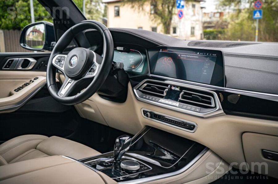 Melns BMW X5 2019 Rīga, ar dzinēja tilpumu 3.00 L un nobraukumu 159 tūkst. km par 42990 €, foto 8 vietnē AUTOMOTO.COM.LV