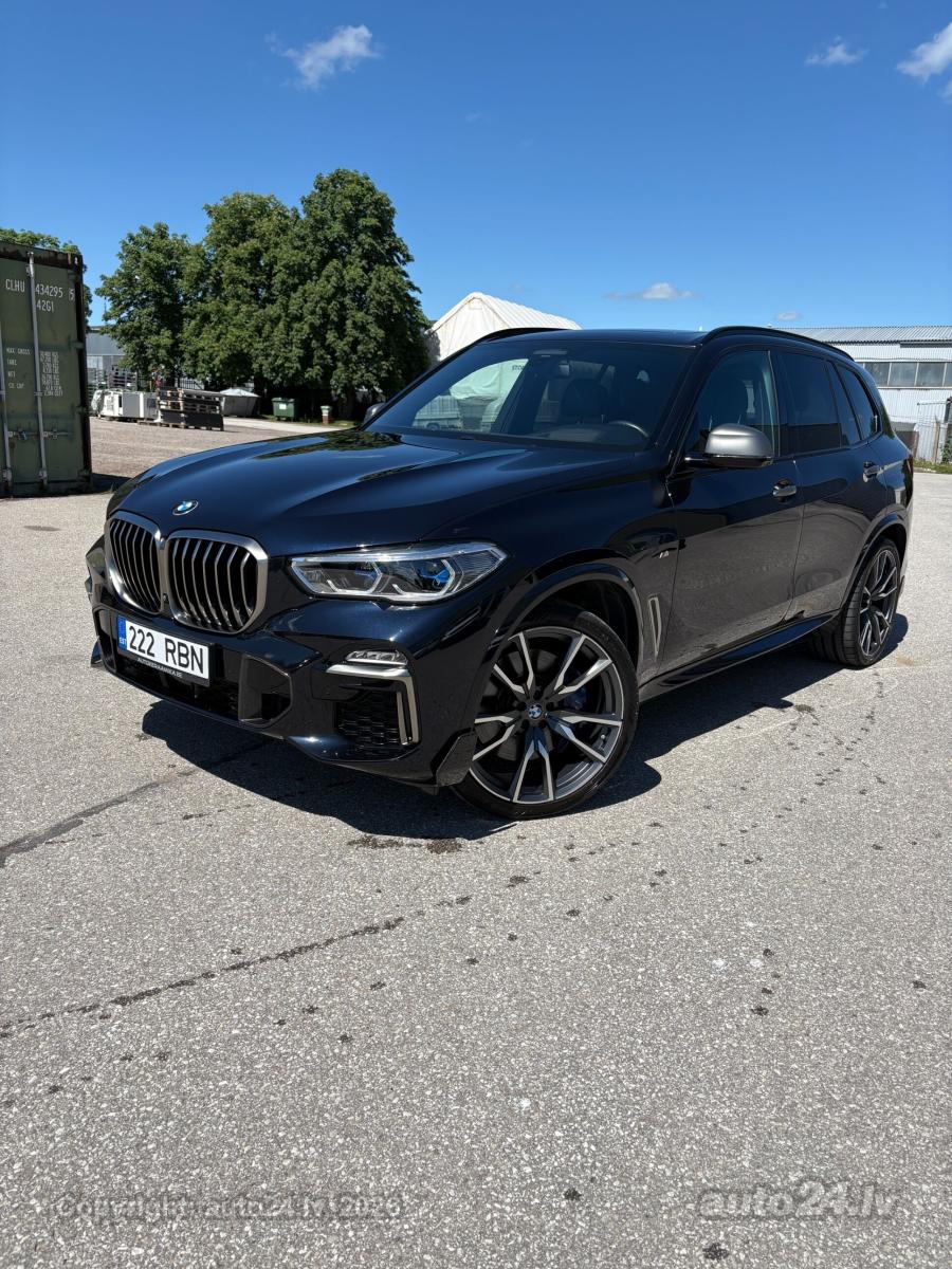 Black BMW X5 2019 in Tallinn, with an engine capacity of 3.00 L and mileage of 122 thousand km for 51900 €, photo 4 on AUTOMOTO.COM.LV