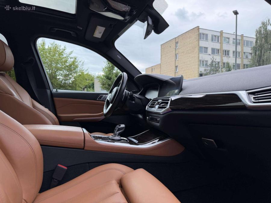 Черный БМВ Х5 2019 в Вильнюс, объемом двигателя 3.00 л и пробегом 83 тыс. км за 38999 €, фото 19 на AUTOMOTO.COM.LV