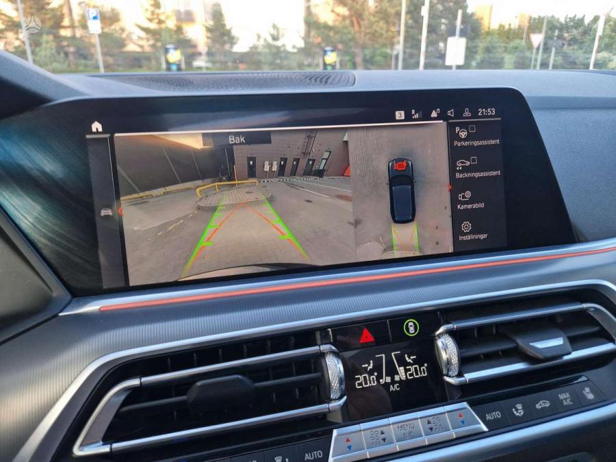 Black BMW X5 2019 in Klaipeda, with an engine capacity of 2.99 L and mileage of 102 thousand km for 43000 €, photo 20 on AUTOMOTO.COM.LV