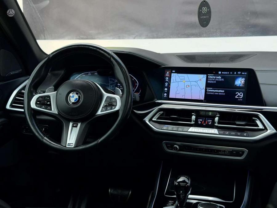 Melns BMW X5 2019 Viļņa, ar dzinēja tilpumu 4.40 L un nobraukumu 252 tūkst. km par 35700 €, foto 19 vietnē AUTOMOTO.COM.LV