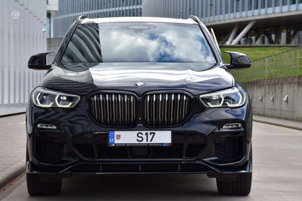 Black BMW X5 2019 in Vilnius, with an engine capacity of 2.99 L and mileage of 170 thousand km for 45900 €, photo 10 on AUTOMOTO.COM.LV