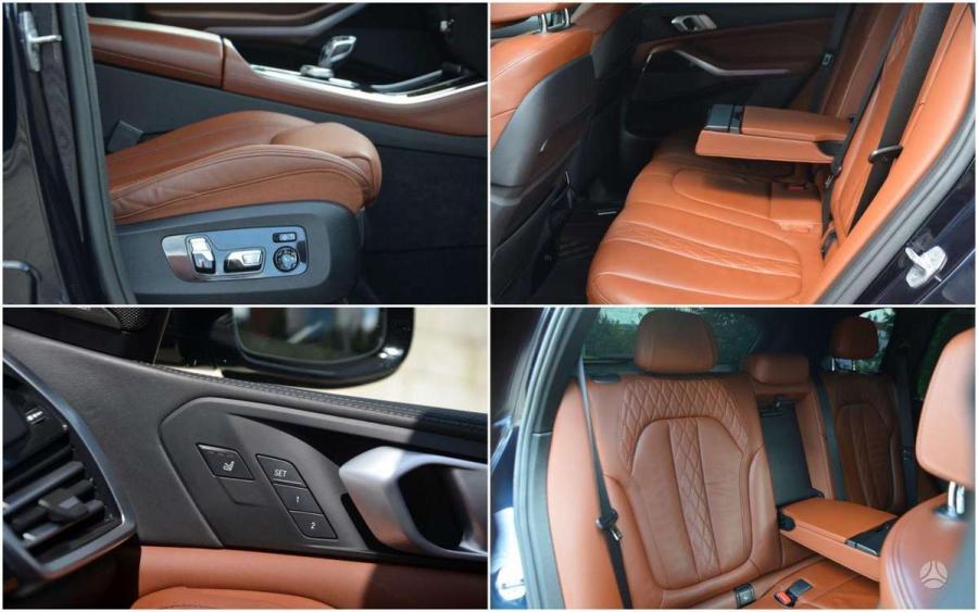 Black BMW X5 2019 in Vilnius, with an engine capacity of 3.00 L and mileage of 163 thousand km for 38700 €, photo 28 on AUTOMOTO.COM.LV