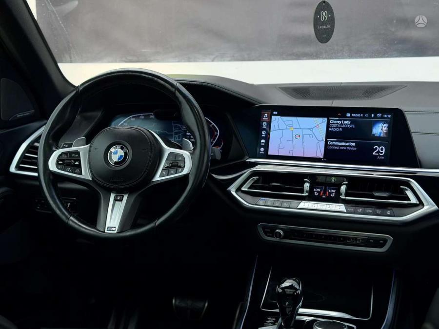Melns BMW X5 2019 Viļņa, ar dzinēja tilpumu 4.40 L un nobraukumu 252 tūkst. km par 35300 €, foto 19 vietnē AUTOMOTO.COM.LV