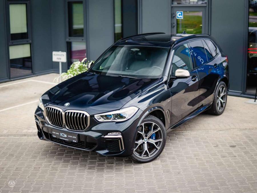 Black BMW X5 2019 in Kaunas, with an engine capacity of 2.99 L and mileage of 164 thousand km for 39450 €, photo 6 on AUTOMOTO.COM.LV