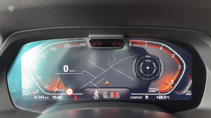 Black BMW X5 2019 in Marijampole, with an engine capacity of 2.99 L and mileage of 259 thousand km for 36999 €, photo 34 on AUTOMOTO.COM.LV
