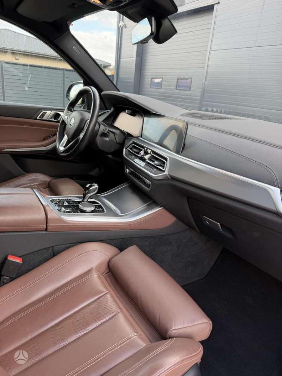 Melns BMW X5 2019 Kauņa, ar dzinēja tilpumu 2.99 L un nobraukumu 236 tūkst. km par 26750 €, foto 7 vietnē AUTOMOTO.COM.LV