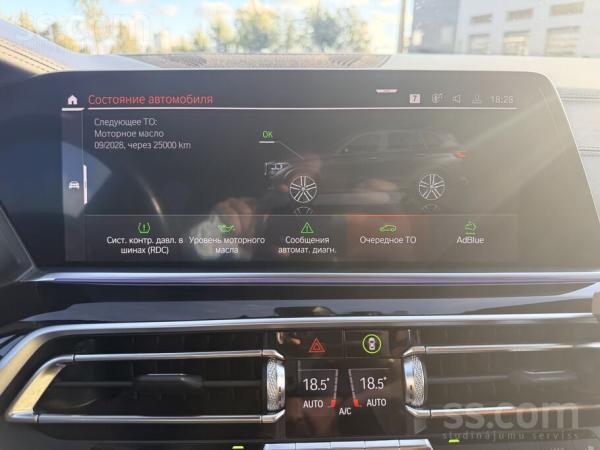 Melns BMW X5 2019 Liepāja, ar dzinēja tilpumu 3.00 L un nobraukumu 187 tūkst. km par 55000 €, foto 10 vietnē AUTOMOTO.COM.LV