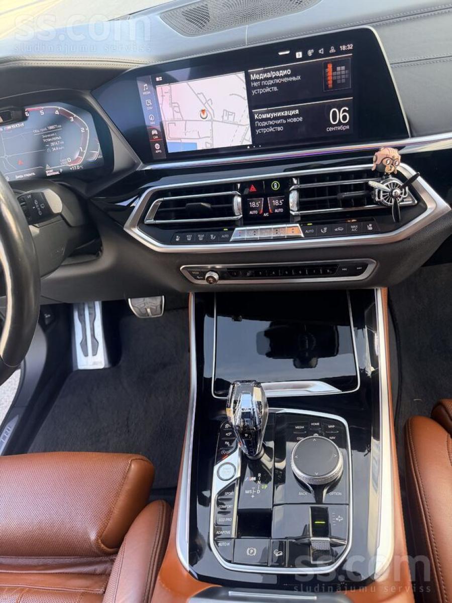 Melns BMW X5 2019 Liepāja, ar dzinēja tilpumu 3.00 L un nobraukumu 187 tūkst. km par 55000 €, foto 18 vietnē AUTOMOTO.COM.LV