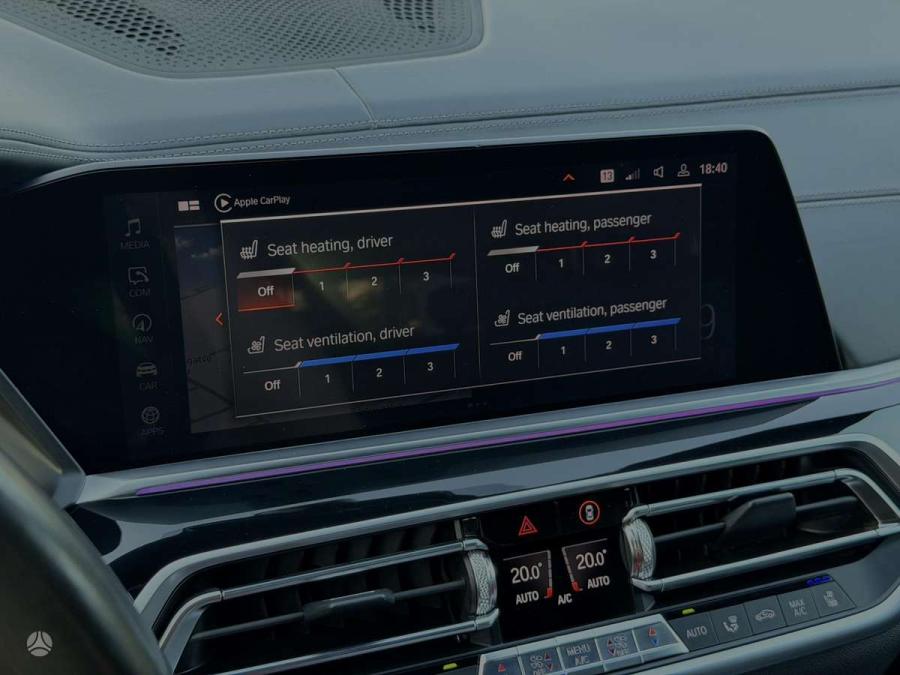 Melns BMW X5 2019 Rokiškis, ar dzinēja tilpumu 2.99 L un nobraukumu 178 tūkst. km par 35850 €, foto 52 vietnē AUTOMOTO.COM.LV