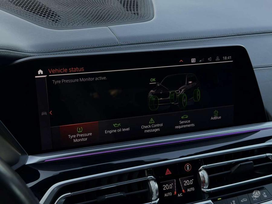 Melns BMW X5 2019 Rokiškis, ar dzinēja tilpumu 2.99 L un nobraukumu 178 tūkst. km par 35850 €, foto 53 vietnē AUTOMOTO.COM.LV