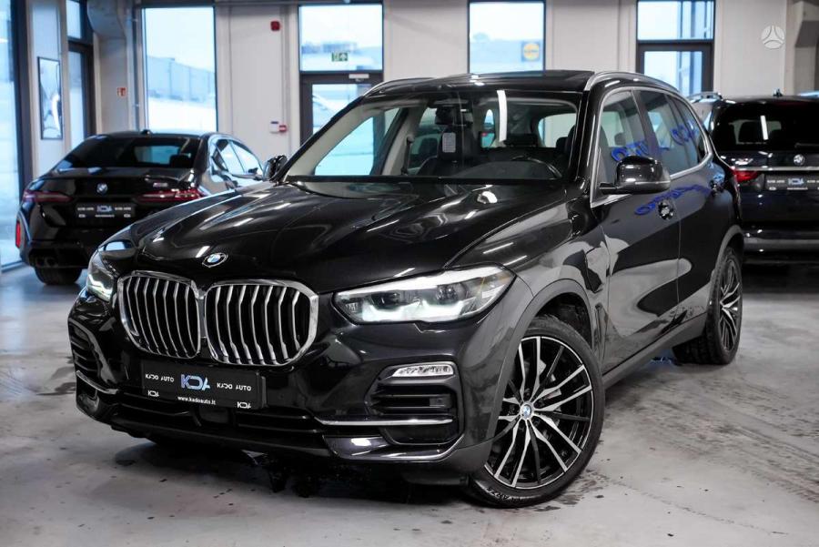Melns BMW X5 2020 Kauņa, ar dzinēja tilpumu 3.00 L un nobraukumu 159 tūkst. km par 35950 €, foto 5 vietnē AUTOMOTO.COM.LV